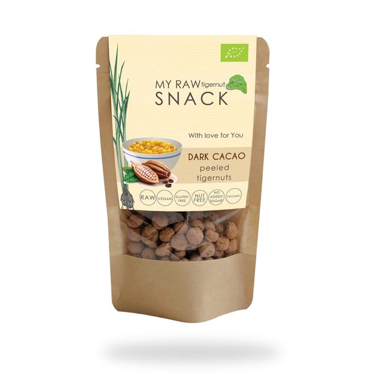 Tigernut Snack - Dark cacao, 50 g - My Raw Granola